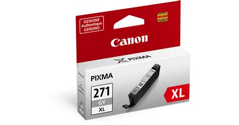 Canon Cli 271xl Gray Ink Tank 0340c001 Bandh Photo Video