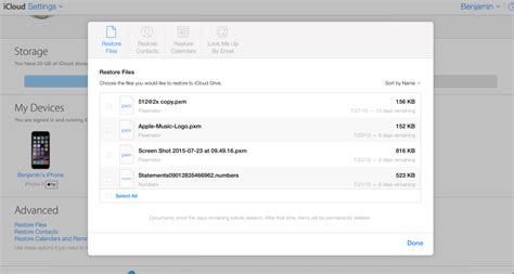 New Feature Lets Users Restore Recently Deleted Files Contacts And Calendars 9to5mac