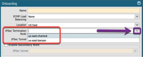 Determine Ipsec Termination Nodes