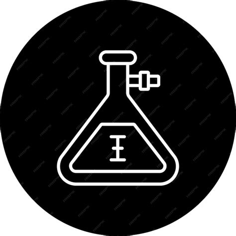 Premium Vector Suction Flask Icon