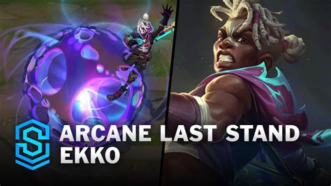 Arcane Last Stand Ekko Skin Spotlight Pre Release Pbe Preview League Of Legends Youtube