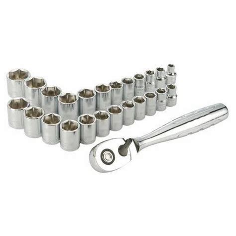 Socket With Accessory At ₹ 1350set Square Drive Socket Spanner In Ludhiana Id 15002904497