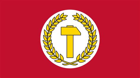 National Socialist Ddr Flag Simplified Variant By Peterschulzda On