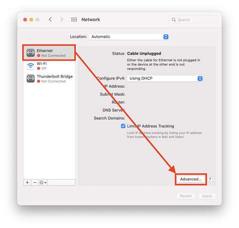 how to connect um wired network in macos 12 3 or higher version