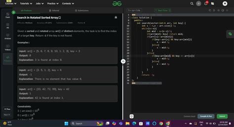 manish kumar on linkedin gfg160 gfg160 geekstreak2024 coding