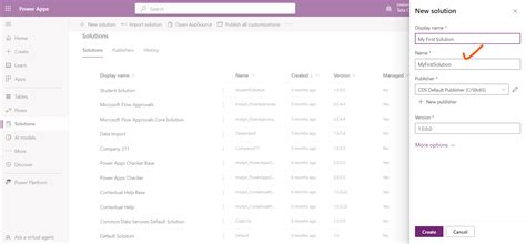 Solutions In Power Platform