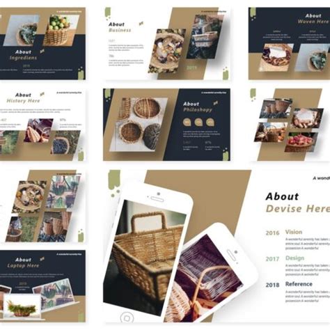 Storage PowerPoint Template MasterBundles