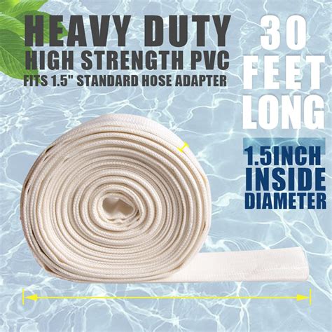 Ququyi 1 5 X 30 Ft Heavy Duty Swimming Pool Backwash