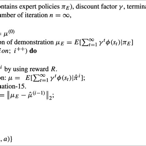 Proposed Algorithm For The Reward Estimation Download Scientific Diagram