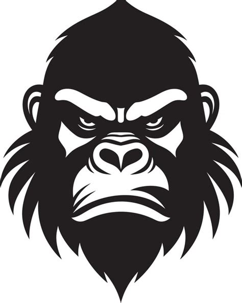 premium vector gorilla intelligence problemsolving in the wild