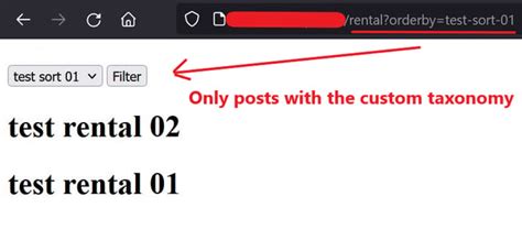 Php How To Filter Archive Posts Based On Custom Taxonomy In Wordpress