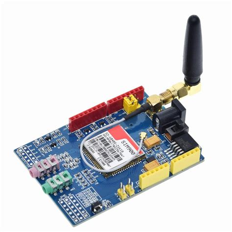 Sim900 Gsm Gprs Shield With Arduino Techtoast