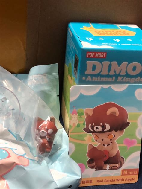 Dimoo Red Panda Unsealed Hobbies And Toys Toys And Games On Carousell