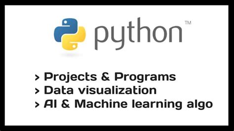 Do Python Projects Data Visualization And Implement Machine Learning Algorithms By