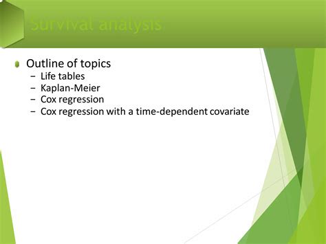 Survival Analysis Using SPSS PDF Technology Computing