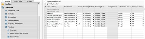 Viewing A Particular Price List For All Items Sel SAP Community