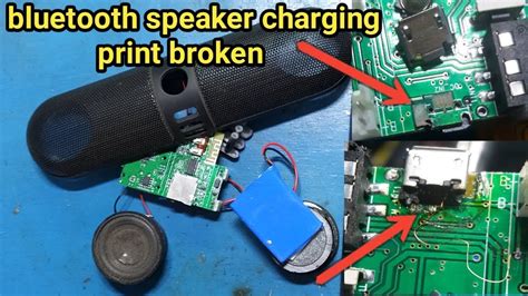 bluetooth speaker charging port repair||bluetooth speaker dead solution - YouTube