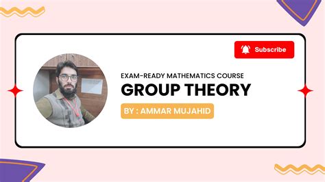 Group Theory The Mathematics Outlet