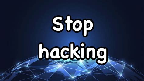Stop Hacking Youtube