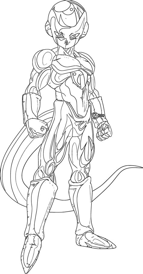 Goku Vs Frieza Coloring Pages Dragon Ball Z Battle Of Gods Coloring