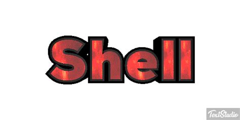 Shell Word Animated  Logo Designs