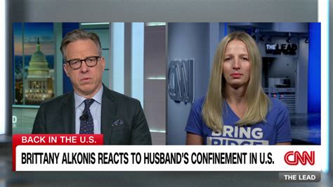 Brittany Alkonis Reacts To Husbands Confinement In The Us Cnn