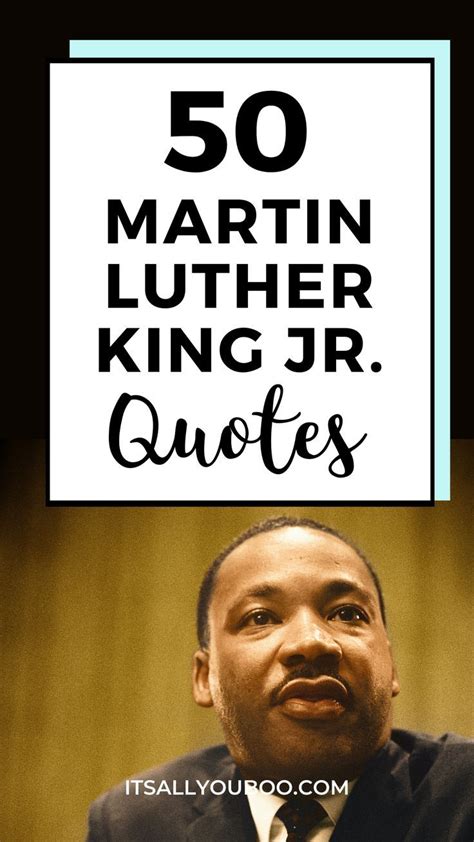50 Dr Martin Luther King Jr Quotes And Wise Words Artofit
