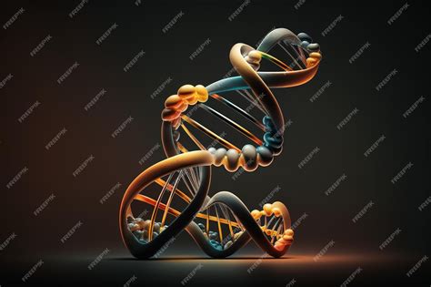 Premium Photo Dna Deoxyribonucleic Acid Nucleic Acid Genetic Code Cell Structure Molecule