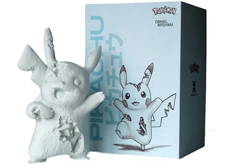 Daniel Arsham X Pokemon Crystalized Pikachu Future Relic Blue