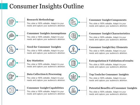 Consumer Insights Outline Ppt Powerpoint Presentation Icon Example File