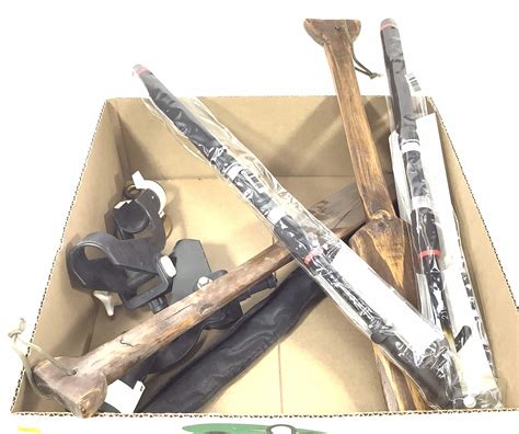 Lot Fishing Rods Mini Oars Rod Mounts