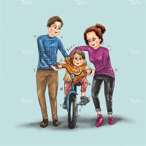 تصویرگری خانواده کد فایل 2774493 طرح دات آی آر