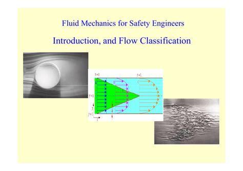 Fluid Mechanics Introduction Flow Classification For Engineers