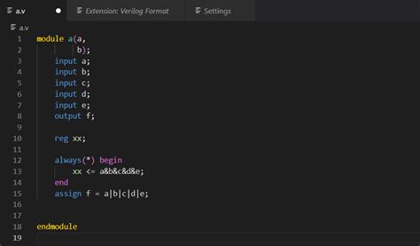 Vscode Verilog 편집 환경 설정 Verilog Extension
