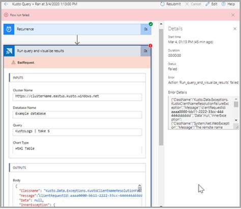 適用於的 azure 資料總管連接器 power automate azure data explorer microsoft learn