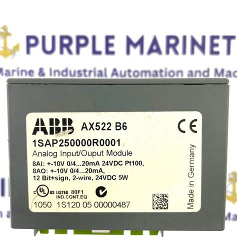 Abb Ax522 Analog Input Output Module 16 At ₹ 1000piece In Bhavnagar