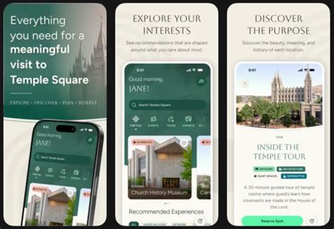 New Temple Square App And Website Launch Ahead Of Visitors Center
