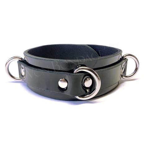 Patent Leather Bdsm Collars Von Bondage