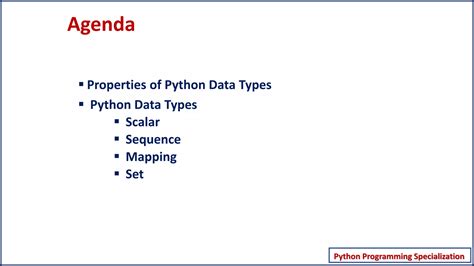 Python Data Types Properties Pdf