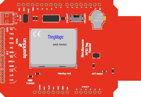 How To Use SparkFun Simultaneous RFID Reader M E Nano Pinouts Specs