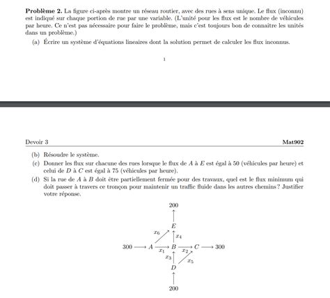 Solved Problem 2 The Figure Below Shows A Road Network Chegg Com