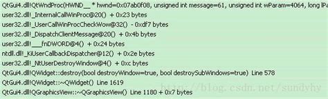 Qwidget析构函数存在的缺陷qwidget 的 析构 Csdn博客