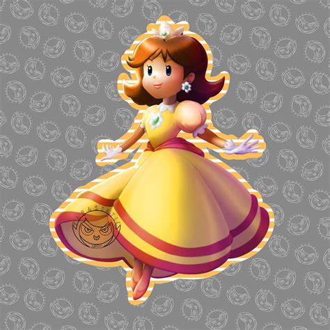 Princess Daisy Chibi Sticker By Parastatic On Deviantart