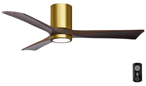 Matthews Fan Company Ir3hlk Brbr Wa 52 Irene 52 Brushed Brass Hugger