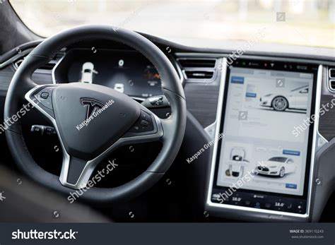 Electric Cars Tesla Interior