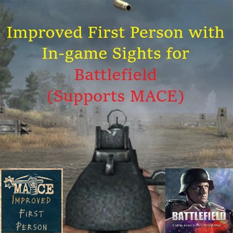 دانلود ماد [outdated] improved first person with in game sights for