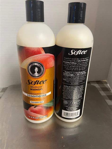 Softee Brazilian Mango Detoxifying Conditioner 2 Ea 16 5 Oz