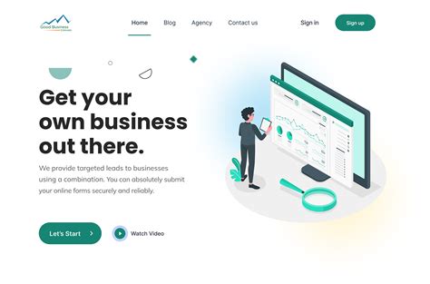 Saas Header Design On Behance