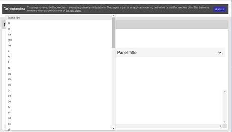 Can You Keep Select Component Dropdown Contained Within Block Ui Builder Backendless Support