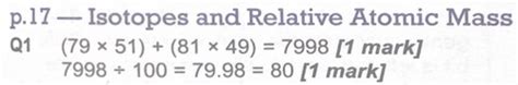 T1 Isotopes And Relative Atomic Mass RAM Flashcards Quizlet